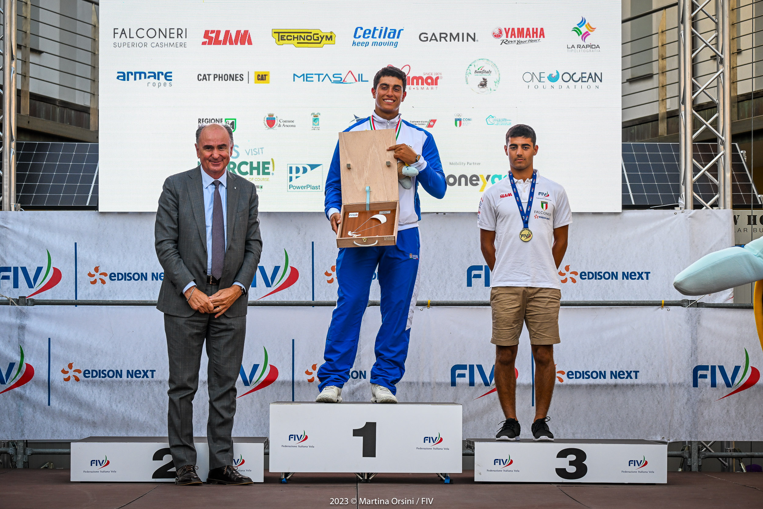 IL KITER ANGELO SOLI BRONZO U21 AL CICO 2023 - Club Nautico Rimini